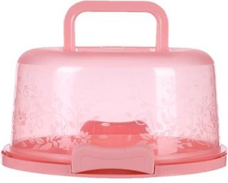 Generic Bo&icirc;te &agrave; g&acirc;teau - Porte-g&acirc;teau avec poign&eacute;e | Bo&icirc;te de transport de g&acirc;teau en polypropyl&egrave;ne, bo&icirc;te de rangement transparente, bo&icirc;te de rangement pour &eacute;