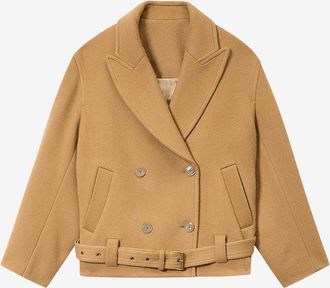 Isabel Marant Manteau Warna - Femme - Camel - Taille 34 - Isabel Marant