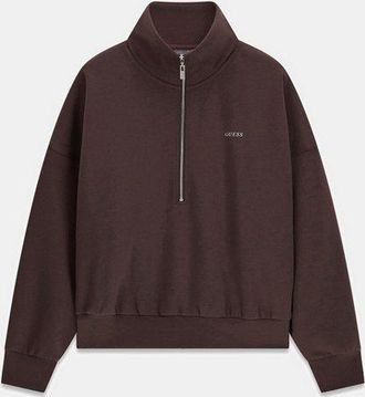 Guess Sweatshirt NAT HALF-ZIP SWEATSHIRT - Basic Sweatshirt - Damen Sweatshirt