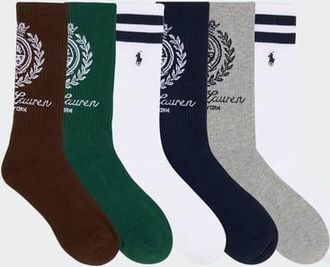 Polo Ralph Lauren Lot de 6 paires de chaussettes - Taille TU