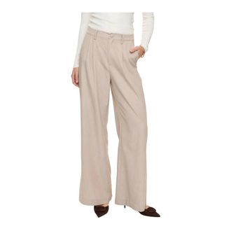 N&uuml;mph Damen, Hosen, Beige, MGr&ouml;&szlig;e