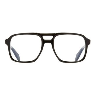 Cutler and Gross Femme, Accessoires, Noir, Taille: ONE Size Lunettes Audacieuses Aviateur Noir RX