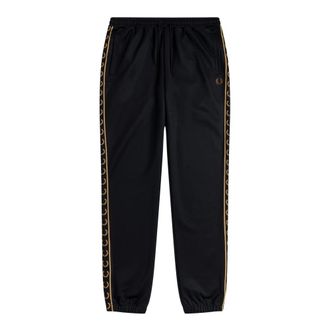 Fred Perry Contrast Tape Track Pant - - Trousers - Herren - Schwarzk - M