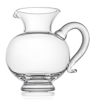 IVV sahara jug h-18 cm - transparent striped handle lt-1.1