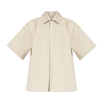 Jil Sander Loose Fit Shirt - - Blouses & Shirts - Damen - Beige - S