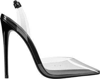 Femme LA Femme, Chaussures, Noir, Taille: 35 EU Escarpin Slingback Macallan