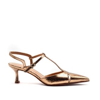 Sergio Levantesi Femme, Chaussures, Jaune, Taille: 38 EU Escarpins Slingback Edvige