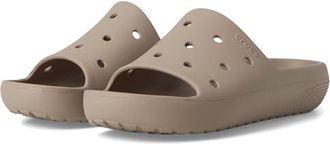 Crocs Unisexe Adulte Classic Slide v2 Sandales, Taupe, 46/47 EU