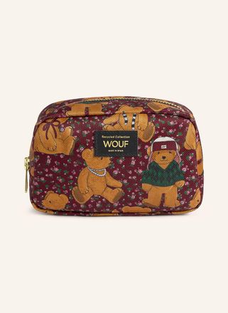 Wouf Wouf Kosmetiktasche Cozy rot