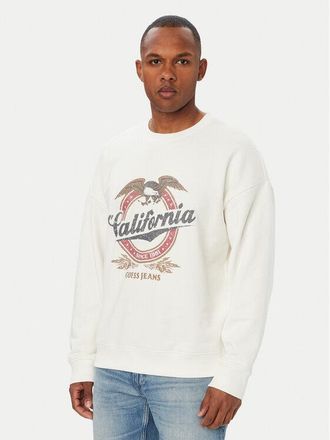 Guess Sweatshirt 183464 Wei&szlig; Classic Fit