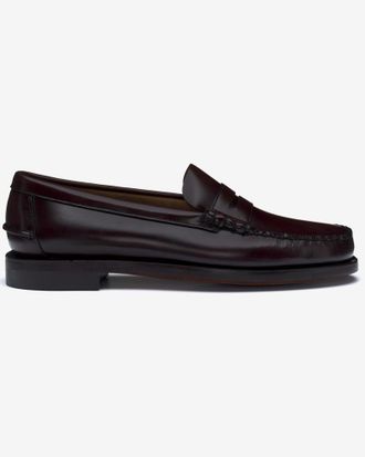 Sebago Penny Loafer aus glattem Nappaleder in