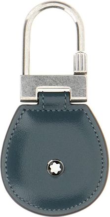 Montblanc Montblanc, unisex, Accessoires, Bleu, Taille: ONE Size Porte-cl&eacute;s en cuir Meisterst&uuml;ck