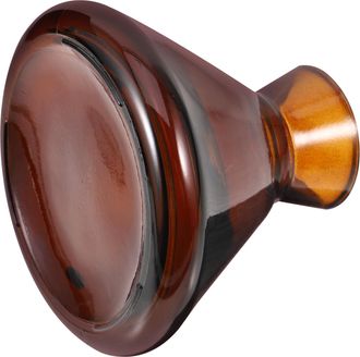 Cabilock Nachf&uuml;llbare Glasdiffusor Flasche mit Trichterf&ouml;rmiger &Ouml;ffnung Transparente Bunte Duftflasche Gleichm&auml;&szlig;ige Aromaverteilung Geeignet f&uuml;r &Auml;therische &Ouml;le