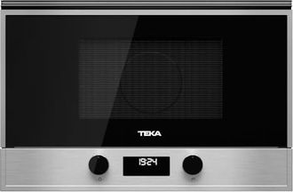 Teka MS 622 BI S - Einbau-Mikrowelle, Fassungsvermögen 22 l, 5 Leistungsstufen, Ausgang 850 W, Keramik-Innenraum, 2 Fernbedienungen, Timer 60 min, Farbe Ed
