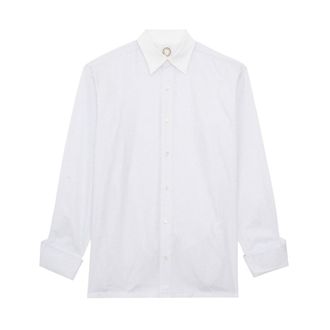 Ines De La Fressange Damen, Blusen & Hemden, Wei&szlig;, SGr&ouml;&szlig;e