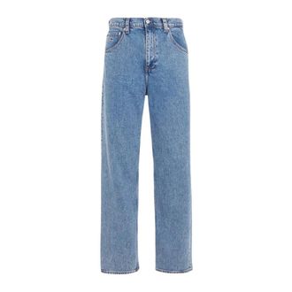 Tommy Jeans Aiden Baggy Jeans D&eacute;lavage Moyen - Homme - Jeans - Bleu - Taille: W29 L32