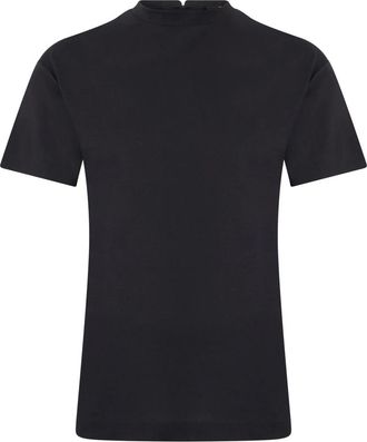 Jacquemus Femme, Tops, Noir, Taille: 38 FR T-shirt avec Boutons