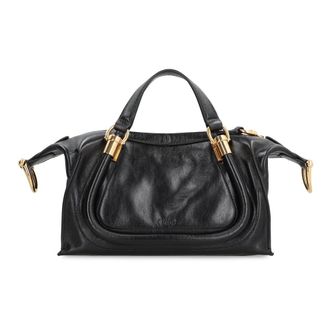Chloé Femme, Sacs, Noir, Taille: ONE Size Paraty 24 Small Shoulder Bag