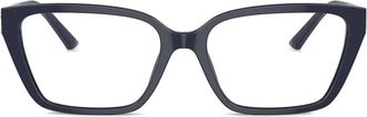 Jimmy Choo Eyewear Brille mit eckigem Gestell - Blau