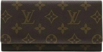 Louis Vuitton Portefeuille Long Monogram Pre-owned - Femme - Pre-owned - Brun - Taille: ONE Size