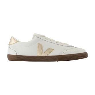 Veja Volley Leather - - Shoes - Damen - Beige - 37 EU