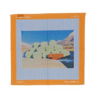 Plan C Plan C, Femme, Accessoires, Multicolore, Taille: ONE Size Square Scarf