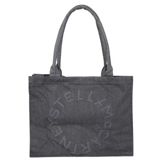 Stella McCartney Shopper Logo - - Bags - Damen - Grau - ONE SIZE