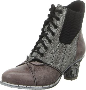 SIMEN Damen Stiefeletten grau Gr. 37