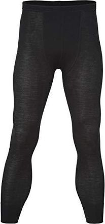 Engel Cale&ccedil;on Long, laine et soie, Ange naturel, Taille 46-56, 3 couleurs - Noir - 52