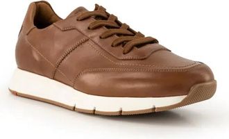 Lloyd Herren Sneaker braun Glattleder