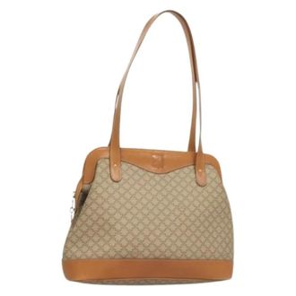 Celine Pre-owned Cuir sacs-celine - Femme - Pre-owned - Beige - Taille: ONE Size