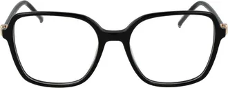 Tommy Hilfiger TO-1067505 Square Acetate Eyeglasses - Black