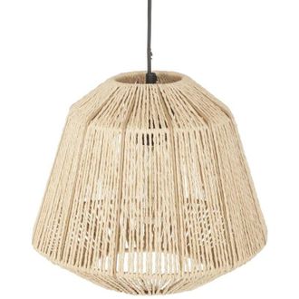 Atmosphera Seil-Anh&auml;nger - E27 - 40 W - H. 26 Cm - Beige