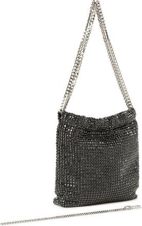 Saison 1865 Gloel -Handtasche mit Strasssteinen - schwarz