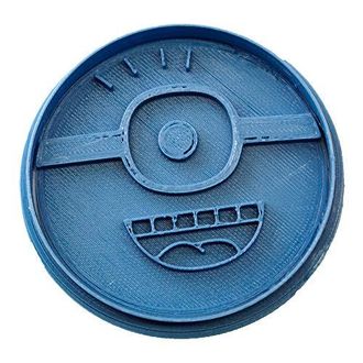 Cuticuter Minion Keksausstecher, Blau, 8 x 7 x 1,5 cm