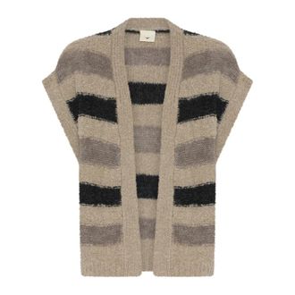 Julie Fagerholt - Heartmade Kalea Strickweste - - Jackets - Damen - Mehrfarbig - S