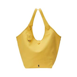 Polo Ralph Lauren Femme, Sacs, Jaune, Taille: ONE Size Tote Bags