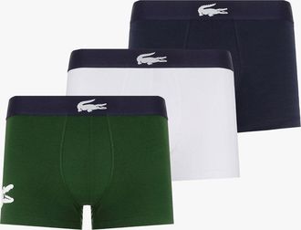 Lacoste Lot de 3 boxers en coton