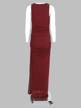 Rotate Halterneck Dress - Burgundy