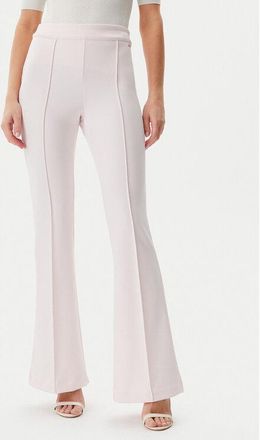 Guess Stoffhose W4YB01KCBO2 Rosa Flare Fit