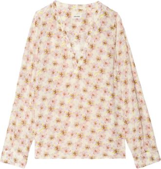 Zadig&Voltaire Femme, Blouses et Chemises, Multicolore, Taille: 38 FR Torny Tunic