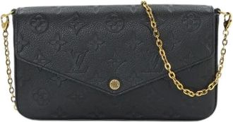 Louis Vuitton Pre-owned Monogram Empreinte Pochette - Femme - Pre-owned - Noir - Taille: ONE Size