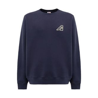 Autry Icon Rundhals-Sweatshirt - - Sweatshirts & Hoodies - Herren - Blau - S