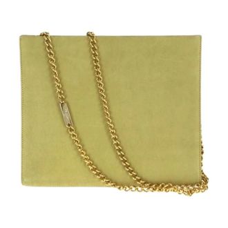 Ferragamo Pre-owned Suede Shoulder Bag - - Pre-owned - Damen - Gelb - ONE SIZE