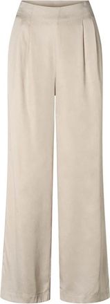 Rue de Femme RUE de Femme, Femme, Pantalons, Beige, Taille: 40 FR Wide Pantalons
