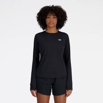 New Balance Damen T-Shirt Womens Running L/S Top