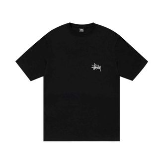 St&uuml;ssy Homme, Tops, Noir, Taille: XL Basic Tee