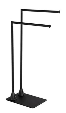 WENKO Porte-Serviettes Hella Porte-vêtements Noir