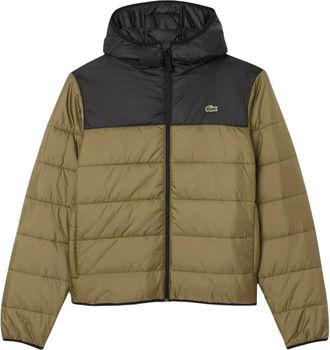 Lacoste Homme, Vestes, Vert, Taille: 4XL Veste matelass&eacute;e gonflante hydrofuge