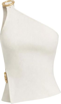 Cult Gaia Femme, Tops, Blanc, Taille: 40 FR Valeria Top